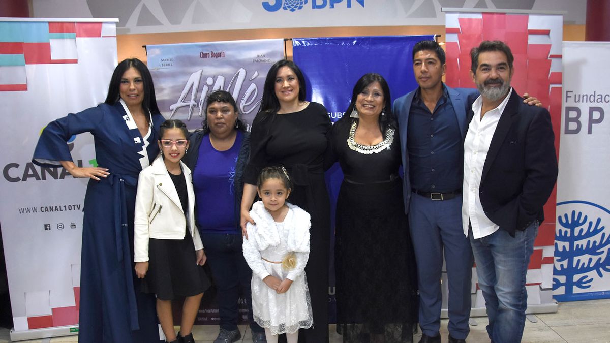 Mística y emoción: multitudinario estreno de Aimé