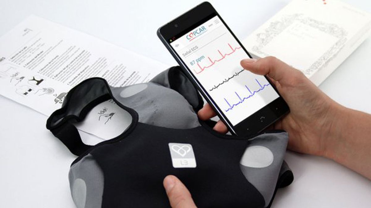 La ropa con sensores que previene infartos