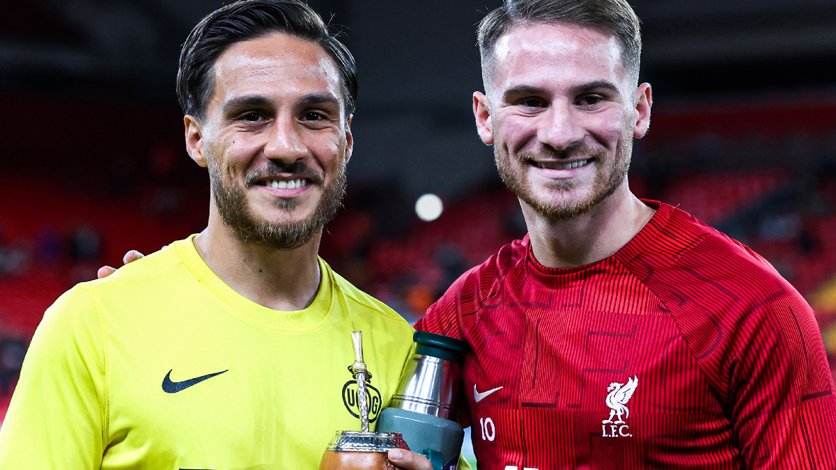 Los hermanos MacAllister tomaron mate en la previa y se enfrentaron en ...