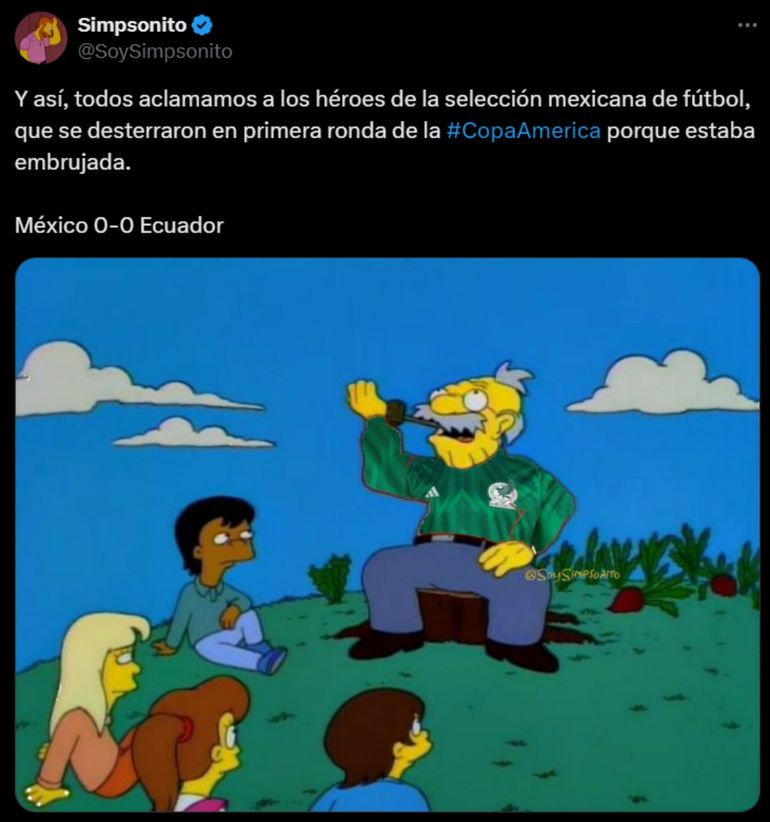 Desopilantes: los mejores memes que dejó la eliminación de México de la ...