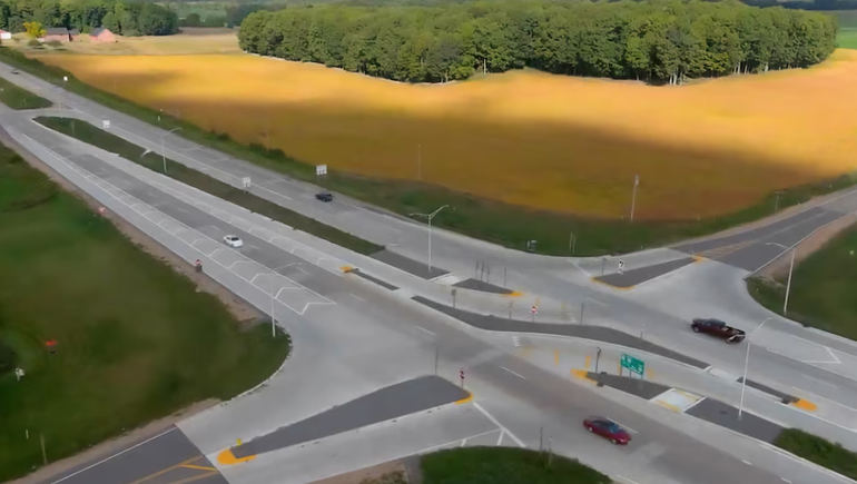 ¿Adiós a las rotondas?: cómo es el moderno sistema que mejora la ...