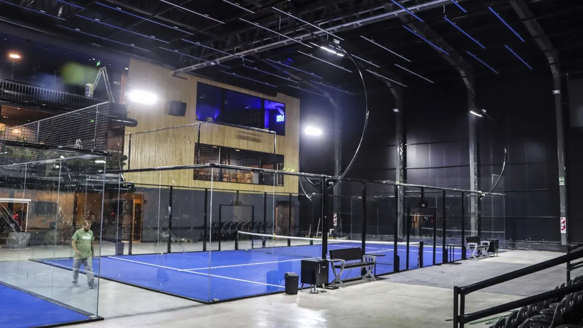 El imponente complejo de pádel y restó que sale a la cancha