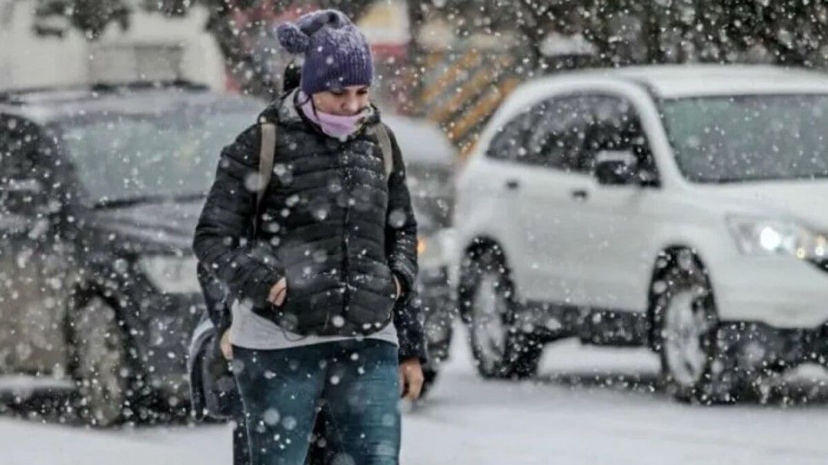 Sorpresiva alerta por nieve en tres provincias: cuáles son