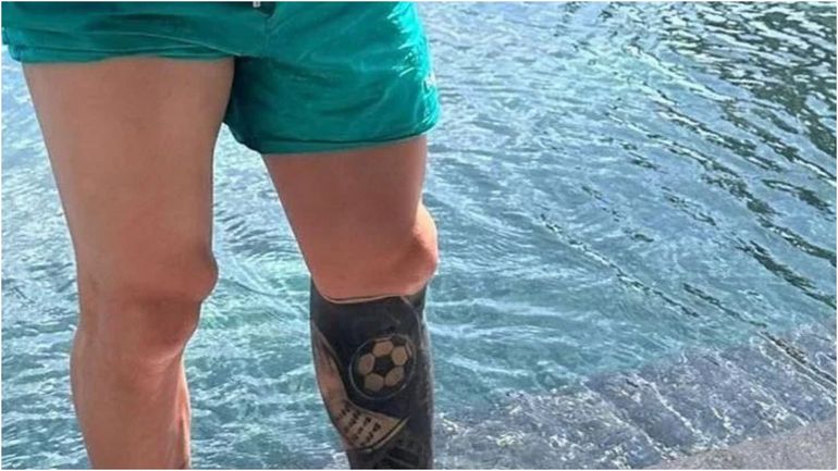 Qué le pasó a Messi en la rodilla: la foto que llamó la atención