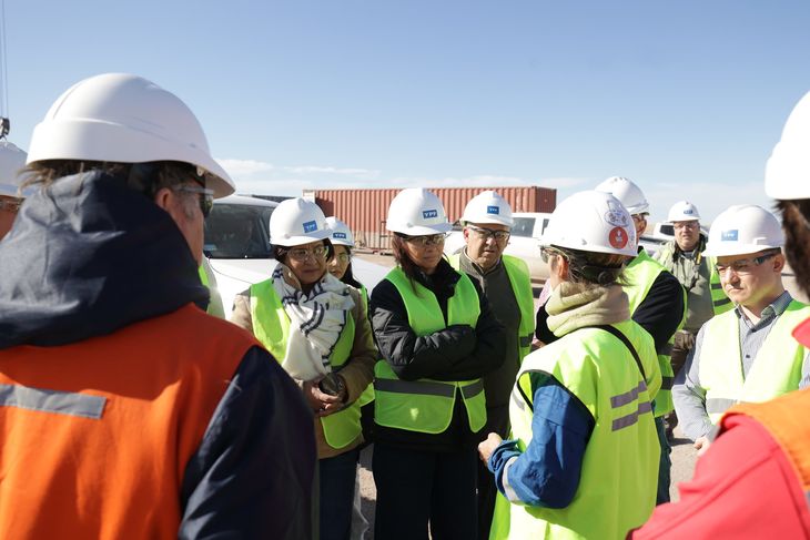 VMOS: la terminal de Punta Colorada ya tiene un 10% de avance